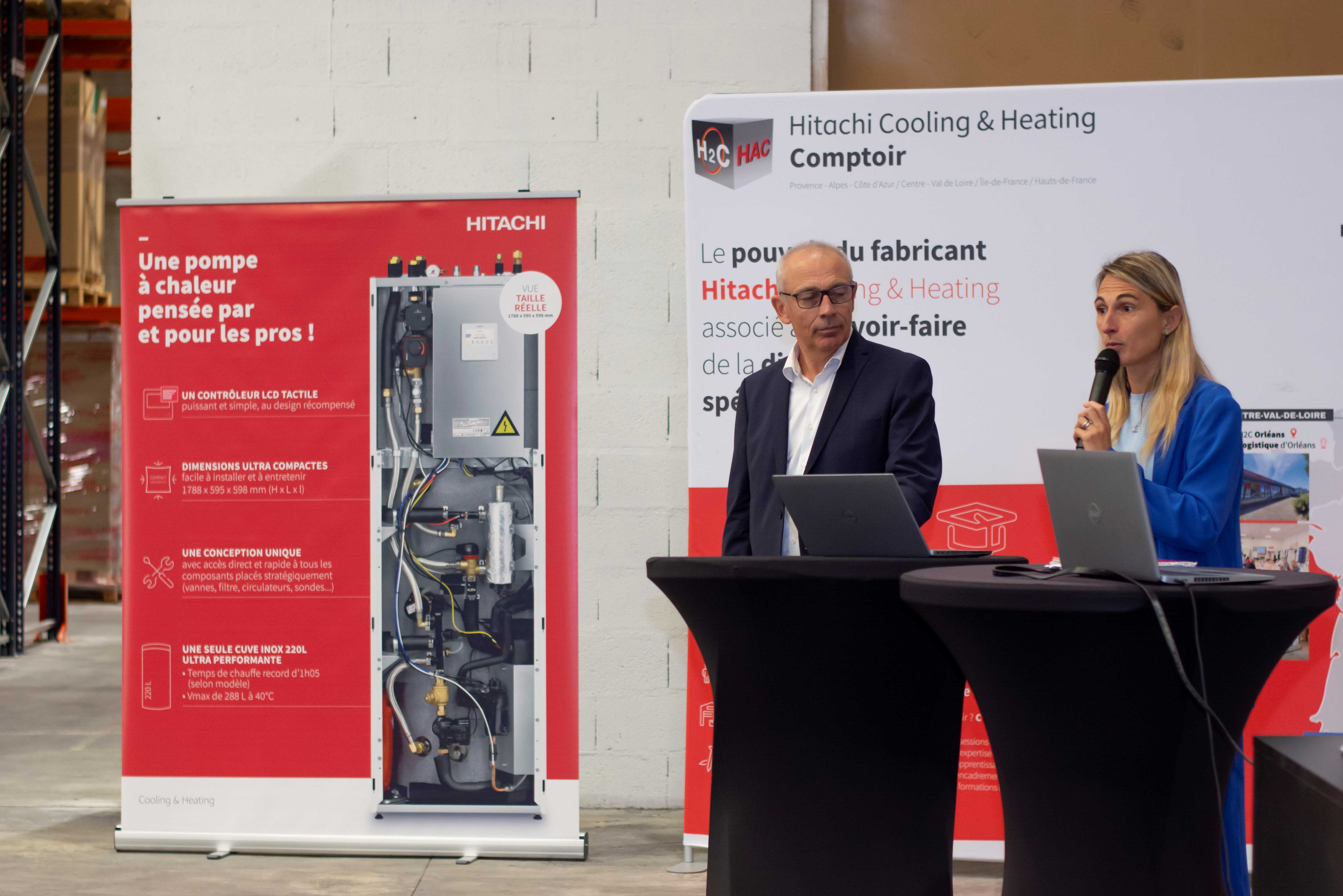 Ouverture du nouveau pôle logistique Hitachi HAC H2C | hitachiclimat.fr